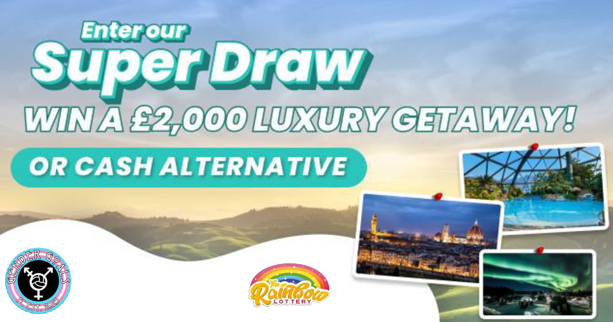 Support Gender Goals FC when you play The Rainbow Lottery - The Rainbow Lottery